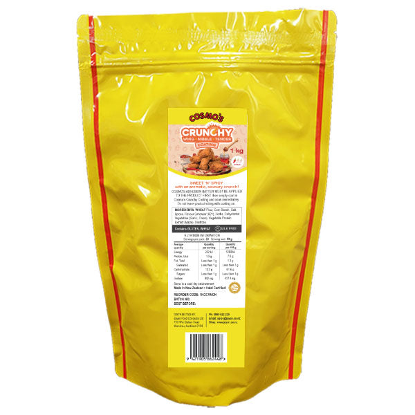 Cosmo's Crunchy Coating 1kg – Jayen Food Concepts Ltd