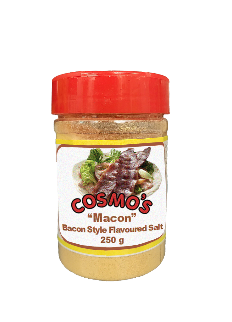 Cosmo's “Macon” Bacon Style Flavoured Salt Retail Shaker 250gm – Jayen ...
